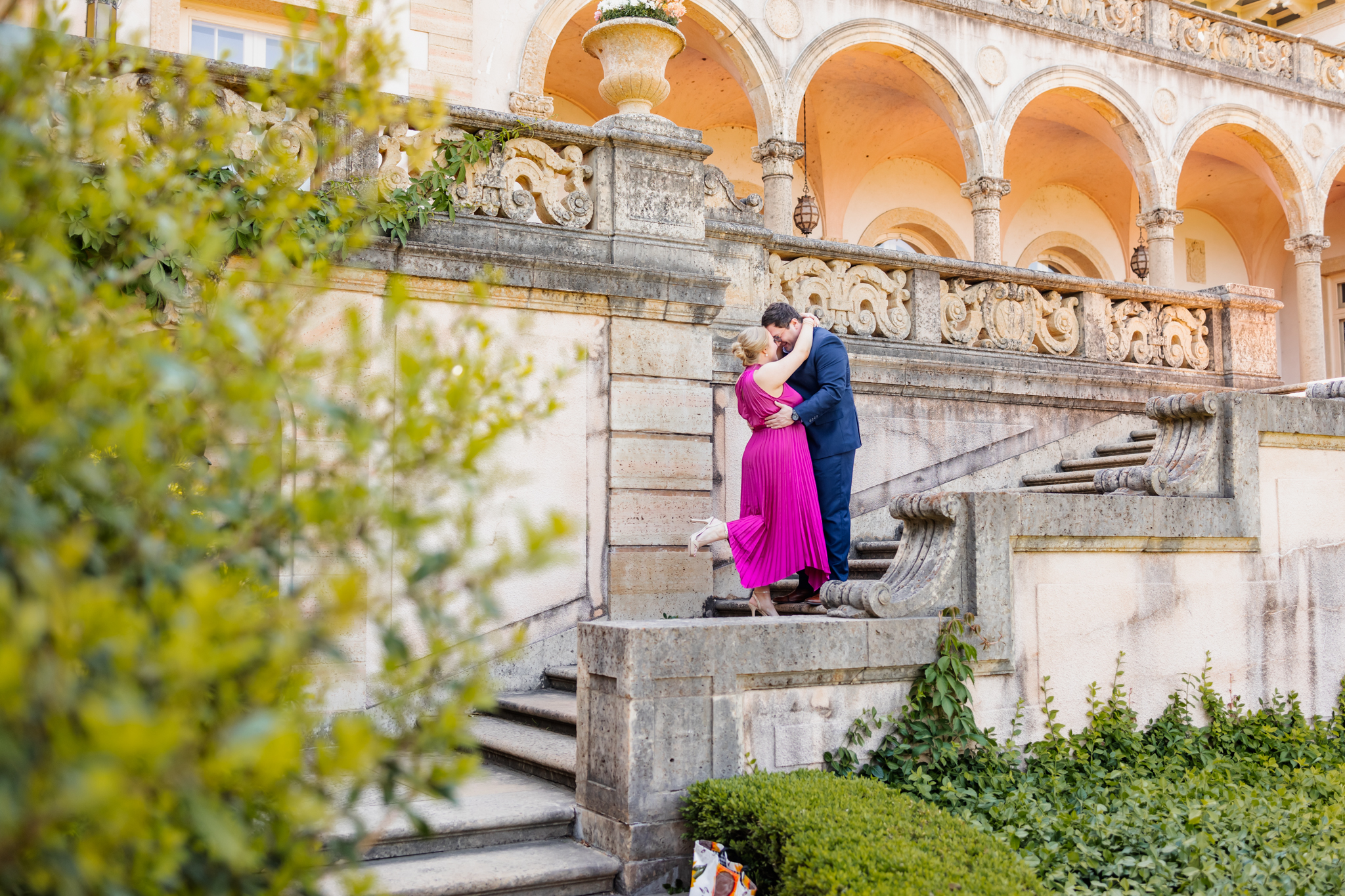 Caroline & Mark - Philbrook Museum and downtown Tulsa engagement ...