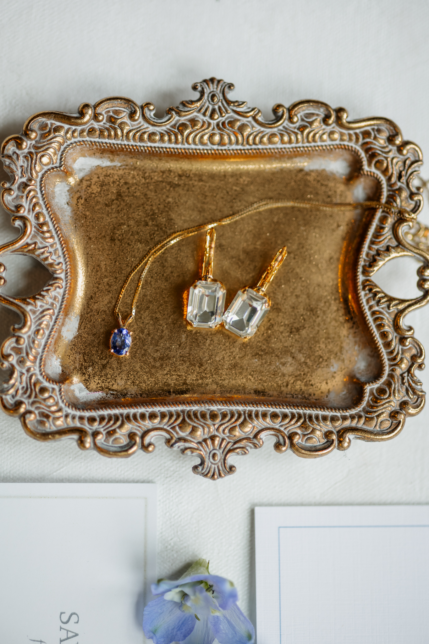 Abigail & Matthew | Modern white barn wedding at Spain Ranch in Jenks ...