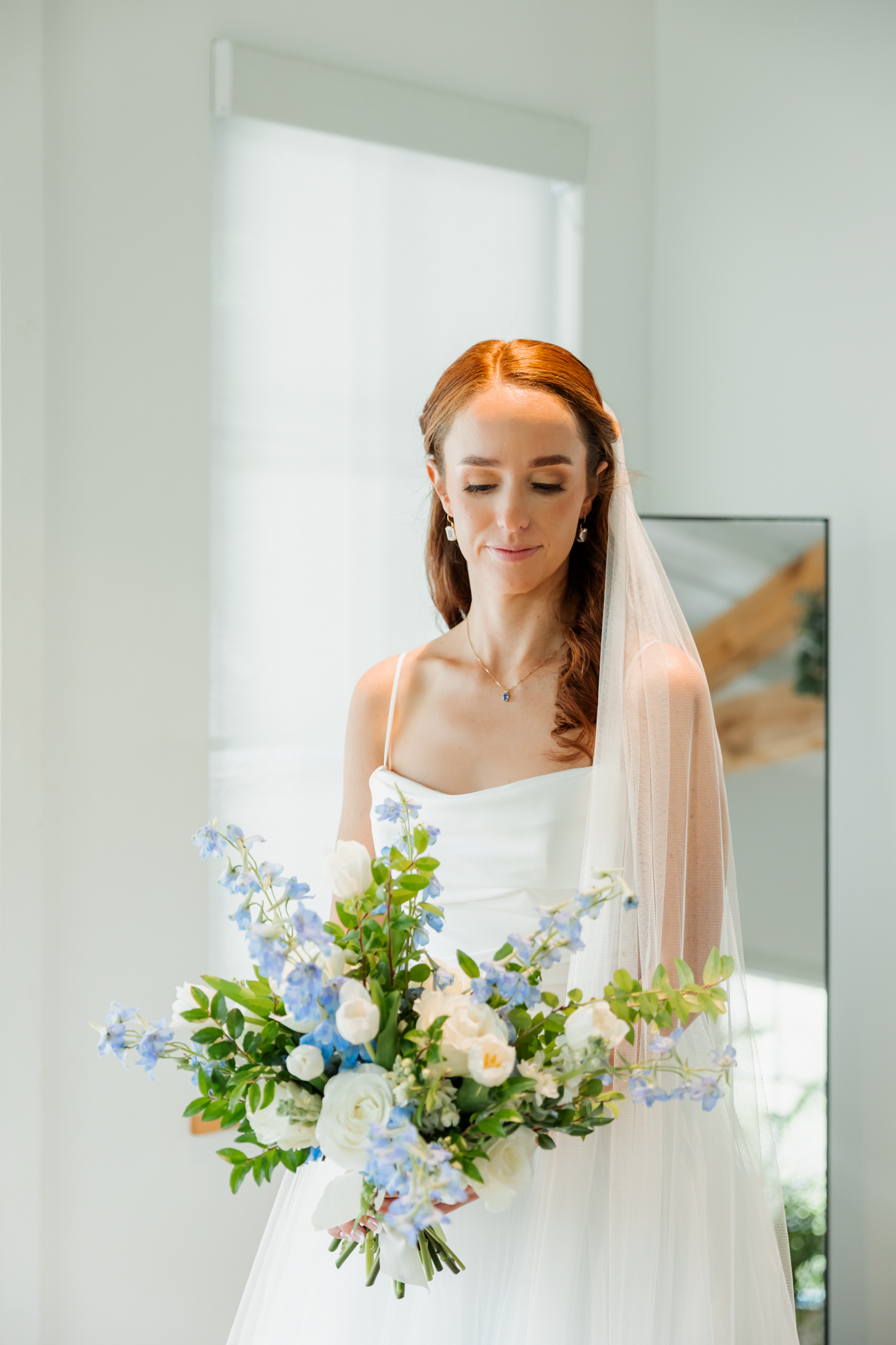 Abigail & Matthew | Modern white barn wedding at Spain Ranch in Jenks ...