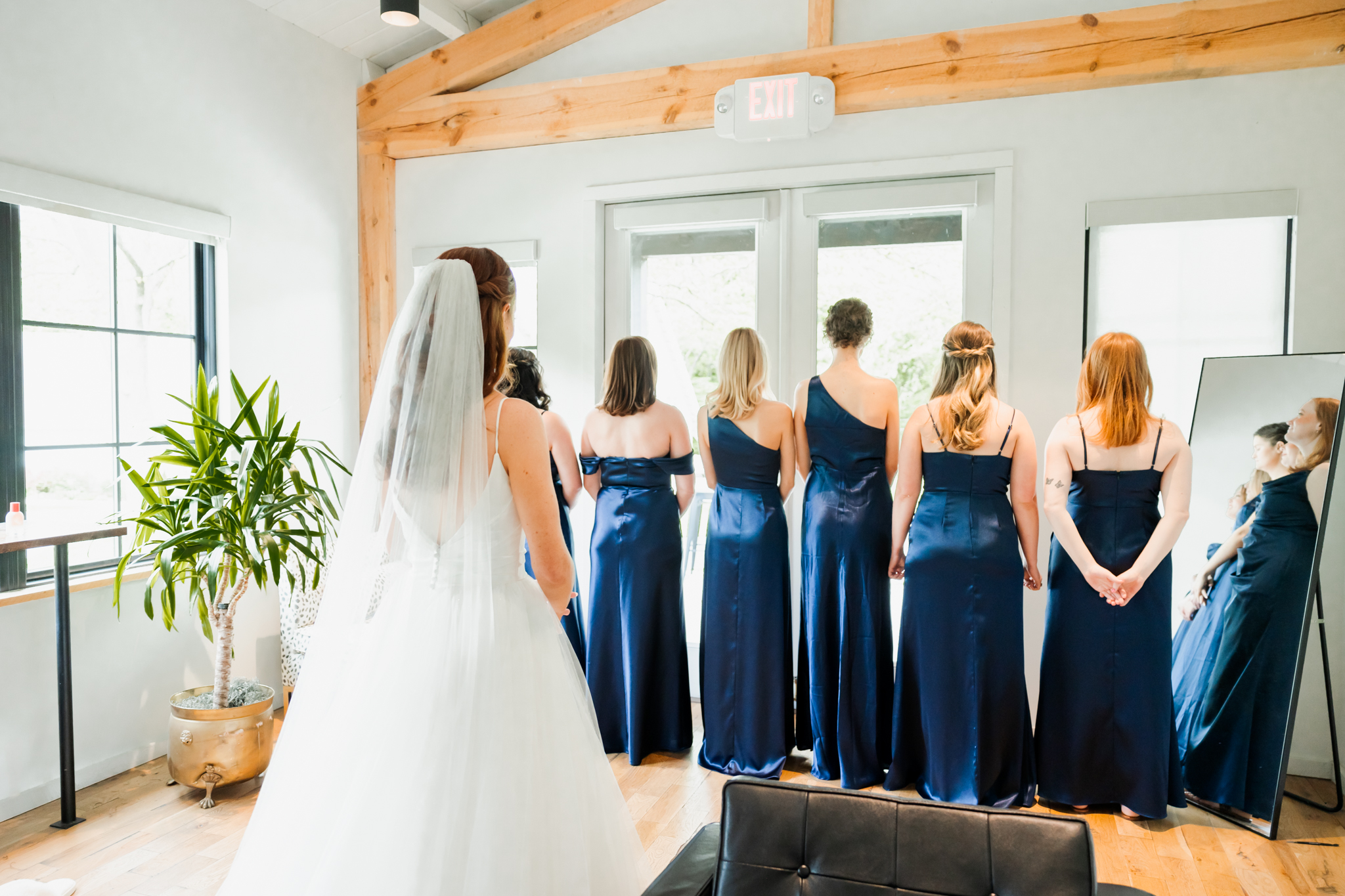 Abigail & Matthew | Modern white barn wedding at Spain Ranch in Jenks ...