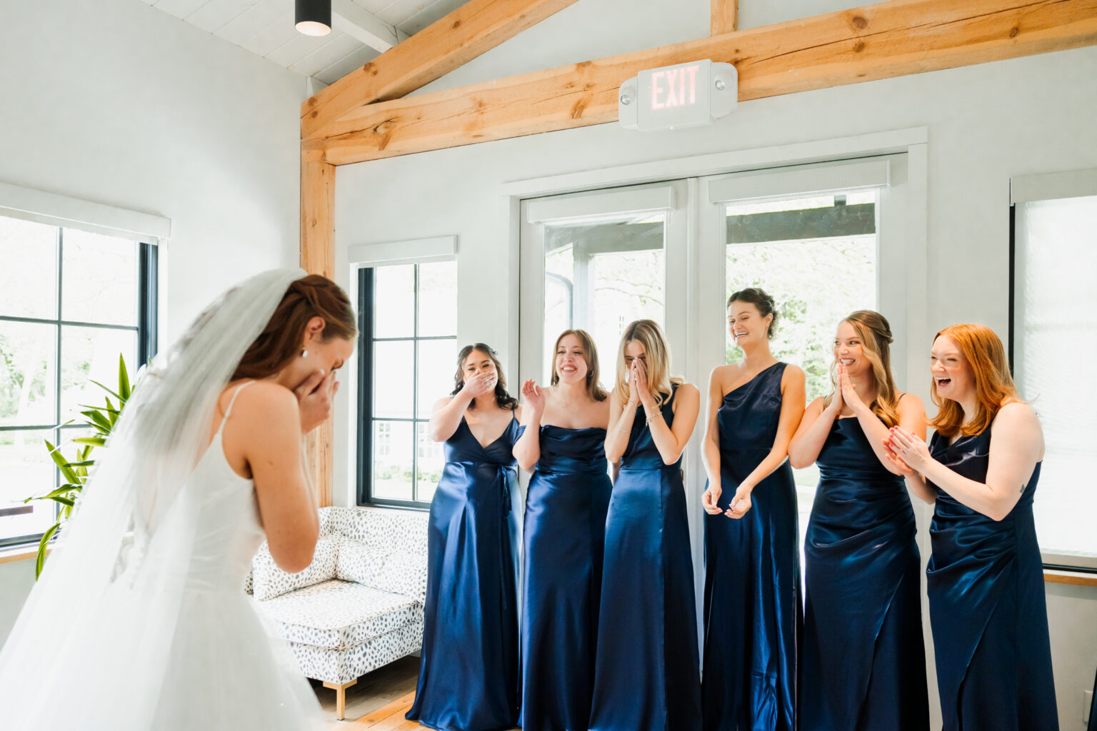 Abigail & Matthew | Modern white barn wedding at Spain Ranch in Jenks ...