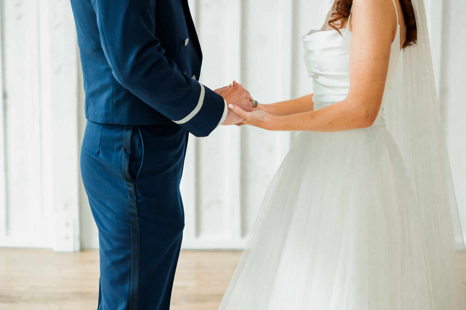 Abigail & Matthew | Modern white barn wedding at Spain Ranch in Jenks ...