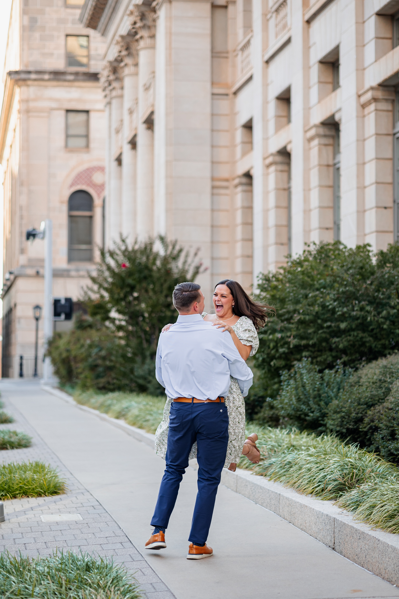 Hannah & Hunter | Downtown Oklahoma City engagement session ...